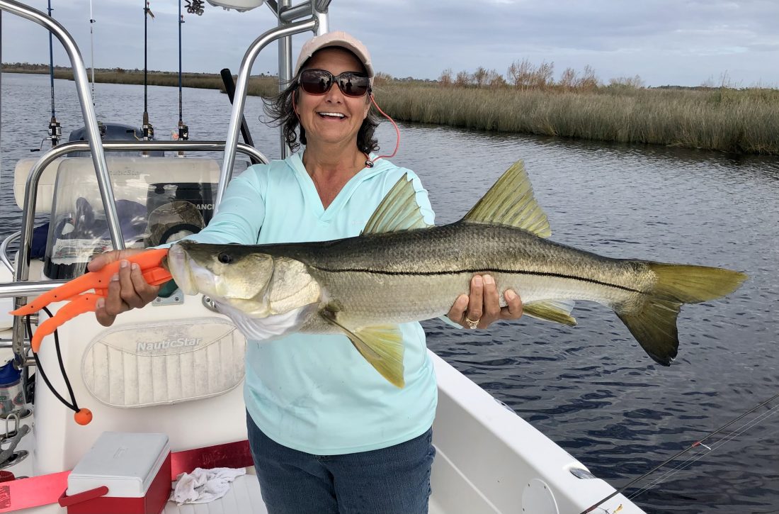 38 inch Snook in Suwannee, FL - Coastal Angler & The Angler Magazine